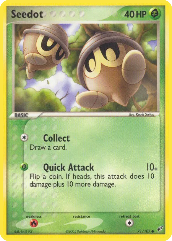 Seedot (Deoxys TCG) - WikiDex, la enciclopedia Pokémon