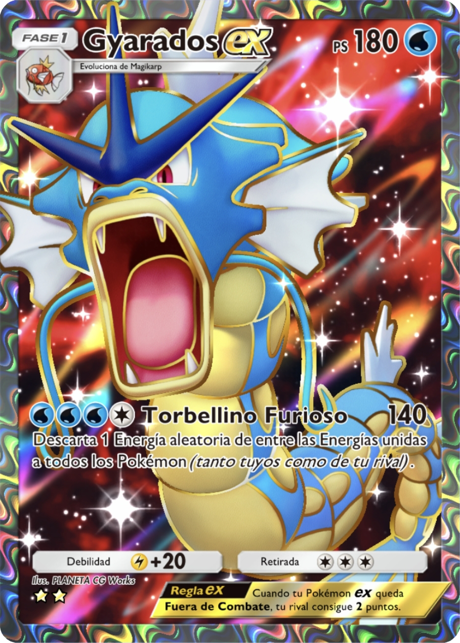Gyarados ex (La Isla Singular TCG Pocket) - WikiDex, la enciclopedia ...