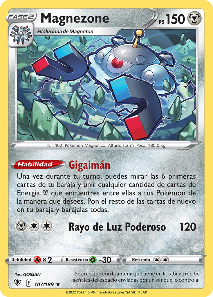 Magnezone (Resplandor Astral TCG) - WikiDex, la enciclopedia Pokémon