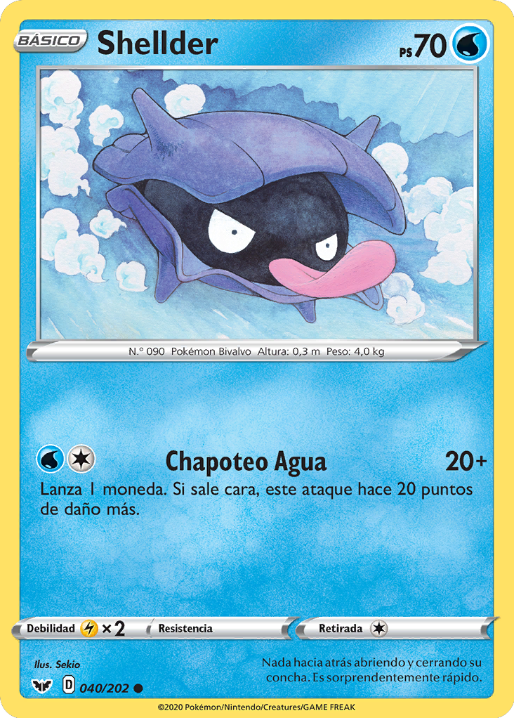 Shellder (Espada y Escudo TCG) - WikiDex, la enciclopedia Pokémon