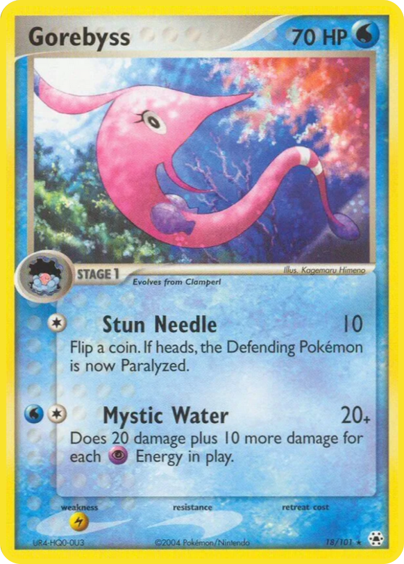 Gorebyss (Hidden Legends TCG) - WikiDex, la enciclopedia Pokémon