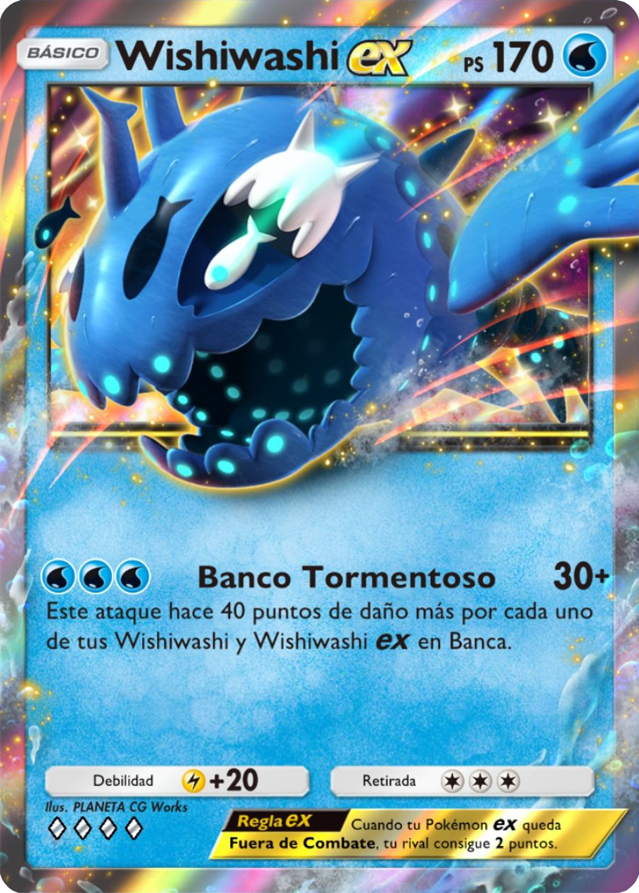 Wishiwashi ex (Guardianes Celestiales TCG Pocket) - WikiDex, la ...