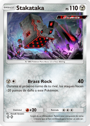 Stakataka (Crisis Dimensional TCG Pocket) - WikiDex, la enciclopedia ...