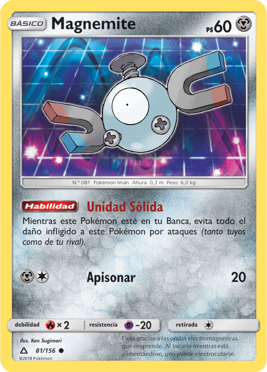 Magnemite (Ultraprisma 81 TCG) - WikiDex, la enciclopedia Pokémon