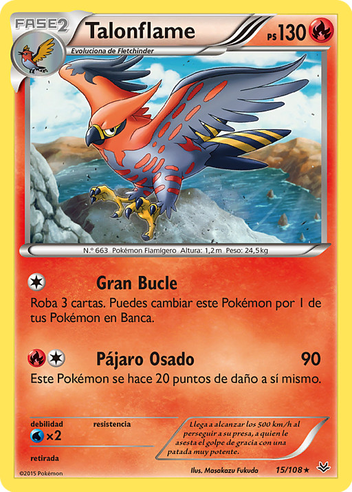 Talonflame (Cielos Rugientes TCG) - WikiDex, la enciclopedia Pokémon