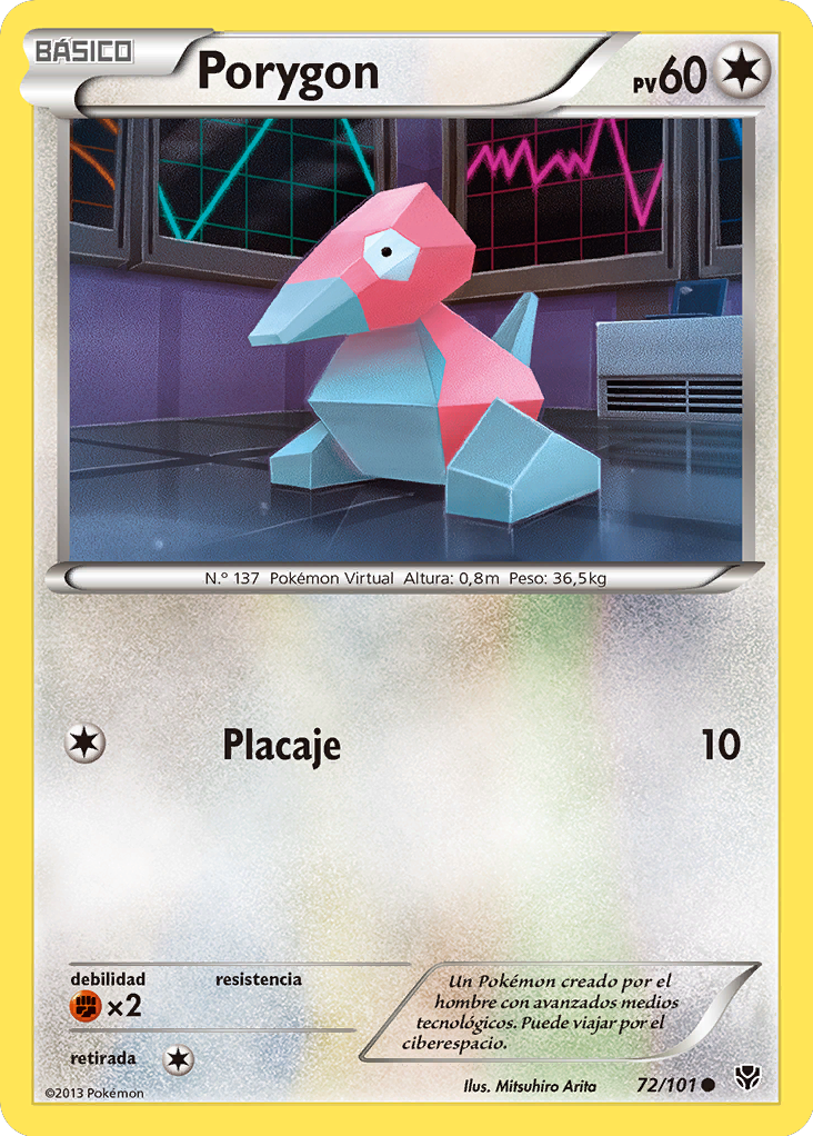 Porygon (Explosión Plasma TCG) - WikiDex, la enciclopedia Pokémon