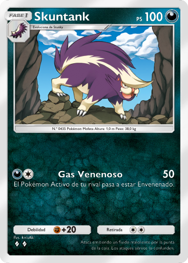Skuntank (Pugna Espaciotemporal TCG Pocket) - WikiDex, la enciclopedia ...