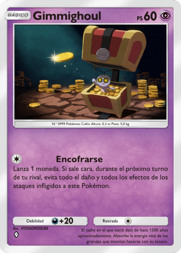 Gimmighoul (Festival Brillante TCG Pocket) - WikiDex, la enciclopedia ...