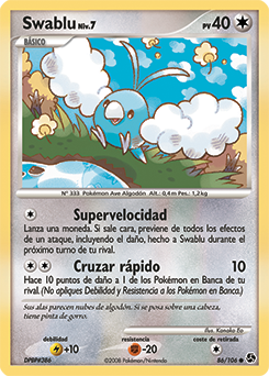 Swablu (Grandes Encuentros TCG) - WikiDex, la enciclopedia Pokémon