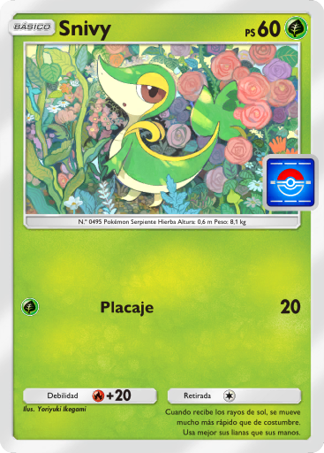 Snivy (Promo-A 27 TCG Pocket) - WikiDex, la enciclopedia Pokémon