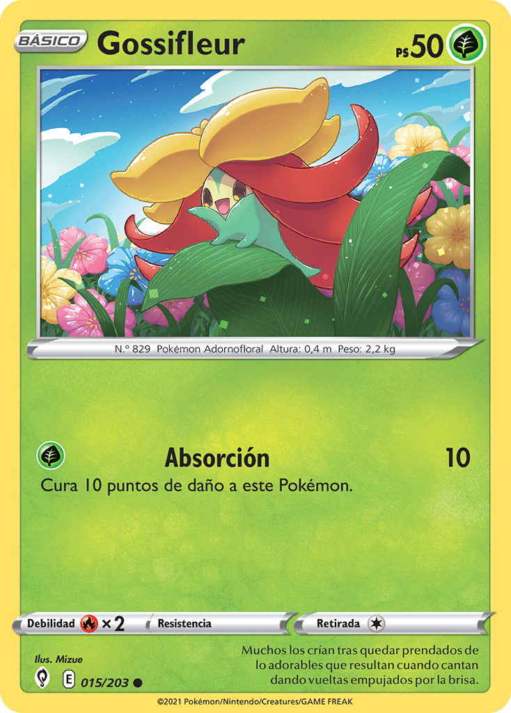 Gossifleur (Cielos Evolutivos TCG) - WikiDex, la enciclopedia Pokémon
