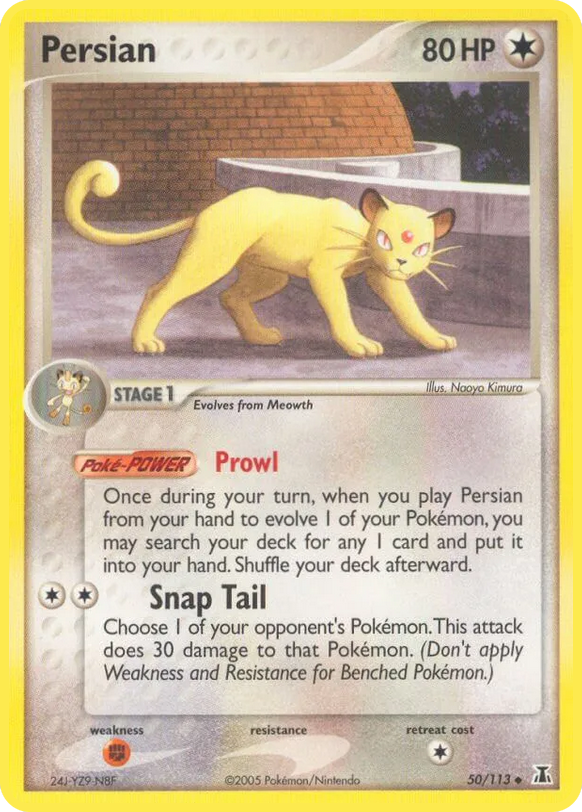 Persian (Delta Species TCG) - WikiDex, la enciclopedia Pokémon