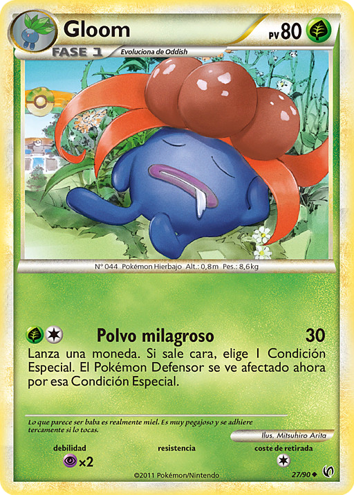 Gloom (Intrépidos TCG) - WikiDex, la enciclopedia Pokémon