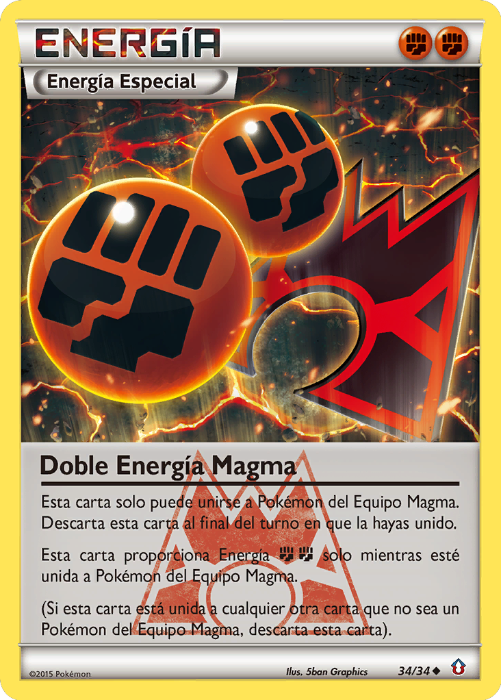 Doble Energía Magma (TCG) - WikiDex, la enciclopedia Pokémon