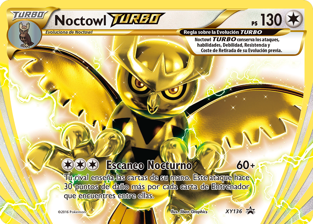 Noctowl TURBO (XY Promo 136 TCG) - WikiDex, la enciclopedia Pokémon
