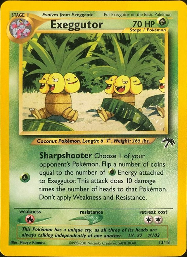 Exeggutor (Southern Islands TCG) - WikiDex, la enciclopedia Pokémon