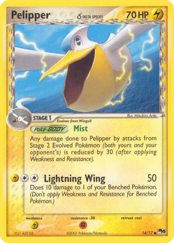 Pelipper δ (POP Series 5 TCG) - WikiDex, la enciclopedia Pokémon