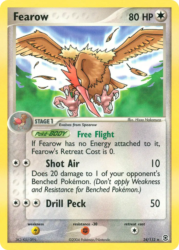 Fearow (FireRed & LeafGreen TCG) - WikiDex, la enciclopedia Pokémon
