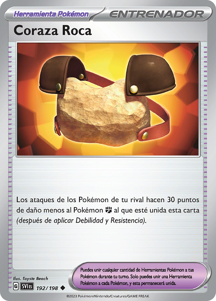 Coraza Roca (TCG) - WikiDex, la enciclopedia Pokémon