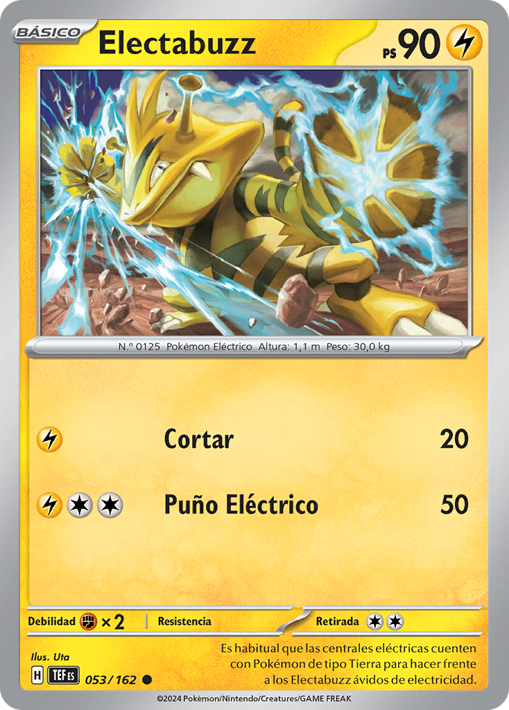 Electabuzz (Fuerzas Temporales TCG) - WikiDex, la enciclopedia Pokémon