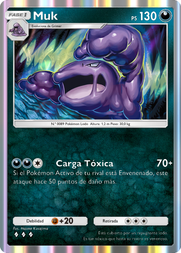 Muk (Genes Formidables TCG Pocket) - WikiDex, la enciclopedia Pokémon