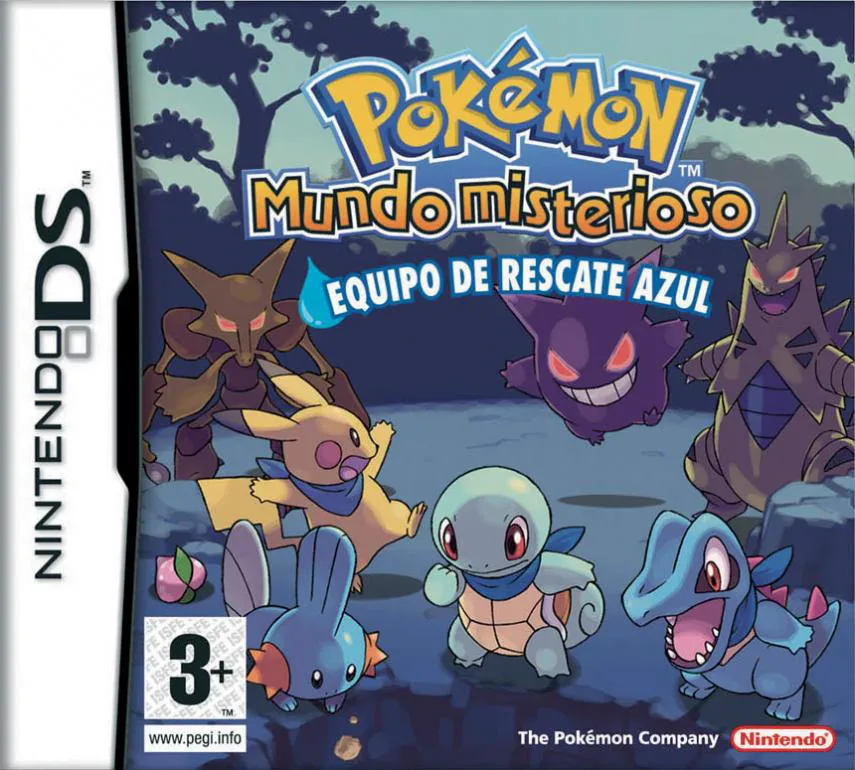 Archivo:Carátula Pokémon Mundo Misterioso equipo de rescate azul.png - WikiDex, la enciclopedia ...