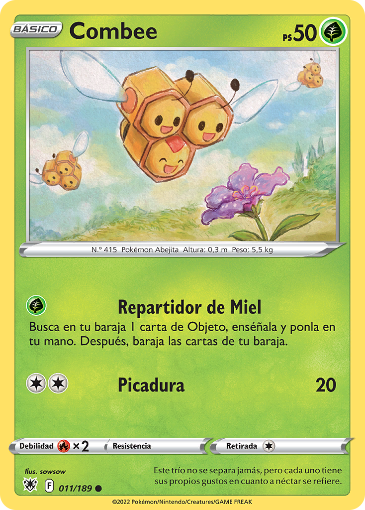 Combee (Resplandor Astral TCG) - WikiDex, la enciclopedia Pokémon