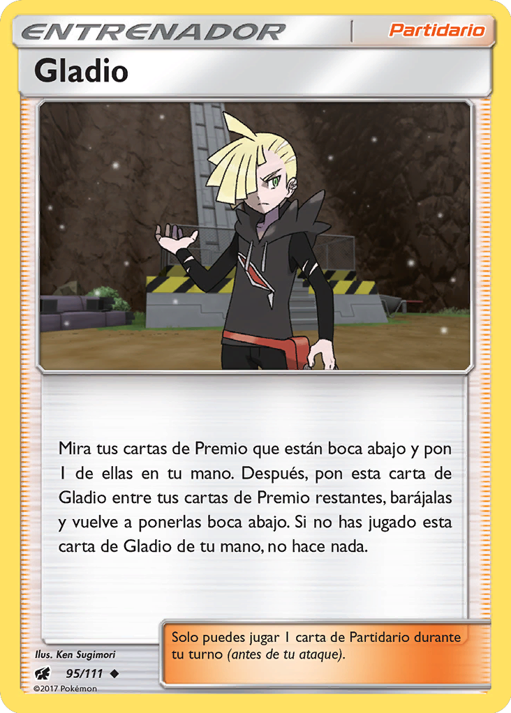 Gladio (TCG) - WikiDex, la enciclopedia Pokémon