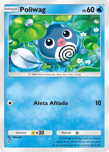 Poliwag (Genes Formidables TCG Pocket) - WikiDex, la enciclopedia Pokémon