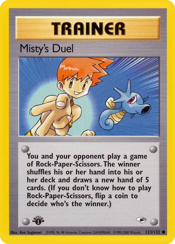 Misty's Duel (TCG) - WikiDex, la enciclopedia Pokémon