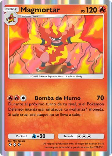 Magmortar (Festival Brillante TCG Pocket) - WikiDex, la enciclopedia ...