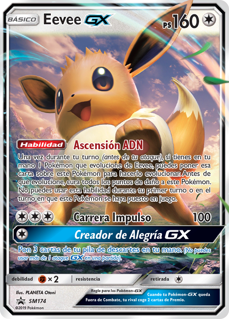 Eevee-GX (SM Promo 174 TCG) - WikiDex, la enciclopedia Pokémon