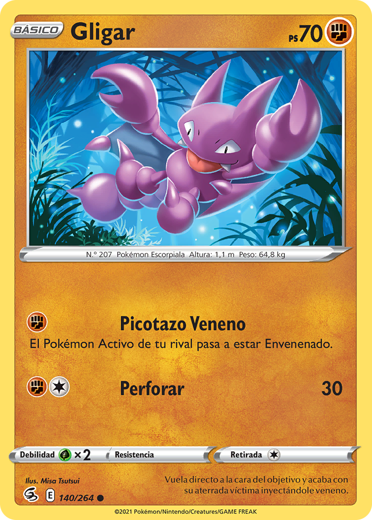 Gligar (Golpe Fusión TCG) - WikiDex, la enciclopedia Pokémon