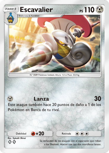 Escavalier (Guardianes Celestiales TCG Pocket) - WikiDex, la ...