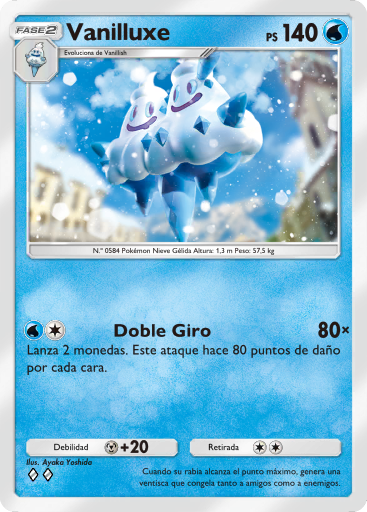 Vanilluxe (Arboleda de Eevee TCG Pocket) - WikiDex, la enciclopedia Pokémon