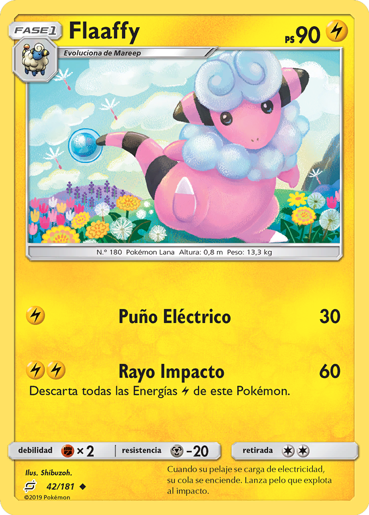 Flaaffy (Unión de Aliados TCG) - WikiDex, la enciclopedia Pokémon