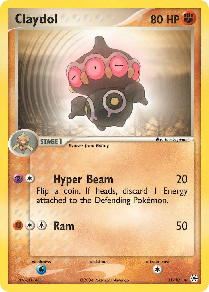 Claydol (Hidden Legends 31 TCG) - WikiDex, la enciclopedia Pokémon