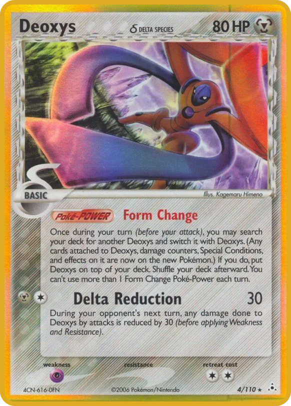 Deoxys δ (Holon Phantoms 4 TCG) - WikiDex, la enciclopedia Pokémon