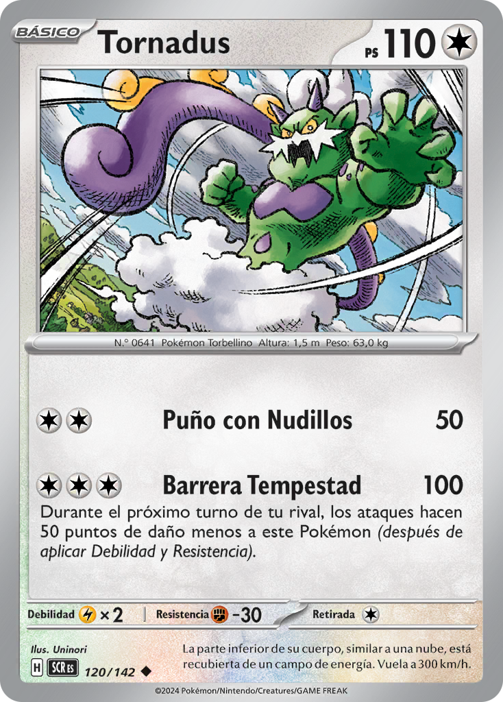 Tornadus (Corona Astral TCG) - WikiDex, la enciclopedia Pokémon