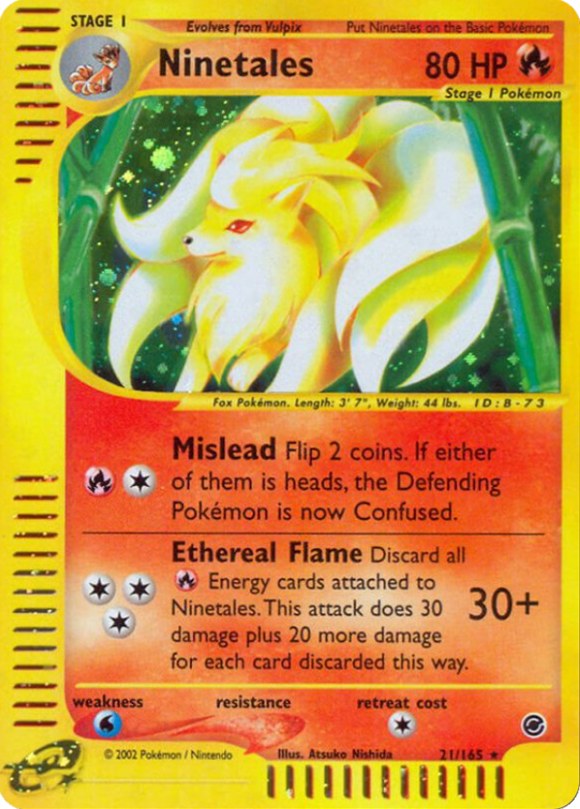 Ninetales (Expedition Base Set TCG) - WikiDex, la enciclopedia Pokémon