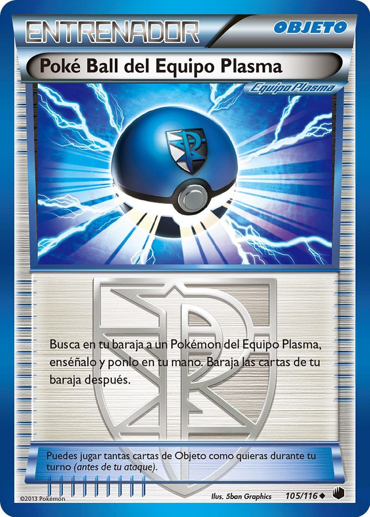 Poké Ball del Equipo Plasma (TCG) - WikiDex, la enciclopedia Pokémon