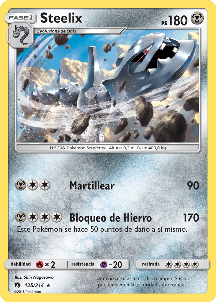 Steelix (Truenos Perdidos TCG) - WikiDex, la enciclopedia Pokémon