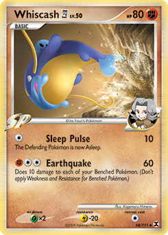 Whiscash 4 (Rising Rivals TCG) - WikiDex, la enciclopedia Pokémon