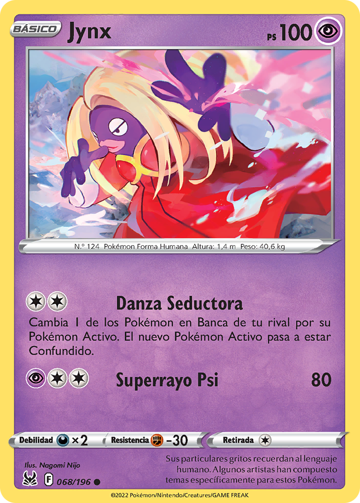 Jynx (Origen Perdido TCG) - WikiDex, la enciclopedia Pokémon