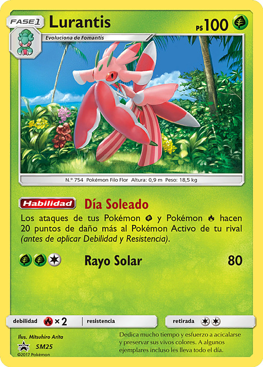 Lurantis (SM Promo 25 TCG) - WikiDex, la enciclopedia Pokémon