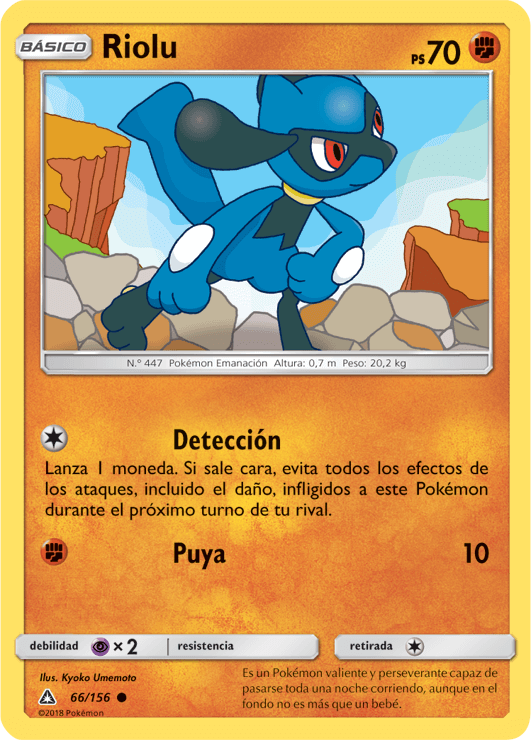 Riolu (Ultraprisma TCG) - WikiDex, la enciclopedia Pokémon