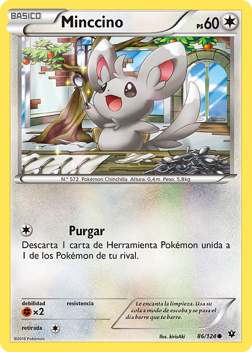Minccino (Destinos Enfrentados 86 TCG) - WikiDex, la enciclopedia Pokémon