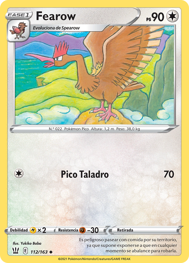 Fearow (Estilos de Combate TCG) - WikiDex, la enciclopedia Pokémon