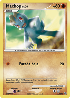Machop (Diamante & Perla TCG) - WikiDex, la enciclopedia Pokémon
