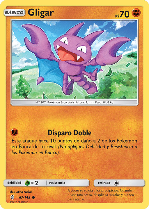 Gligar (Albor de Guardianes TCG) - WikiDex, la enciclopedia Pokémon